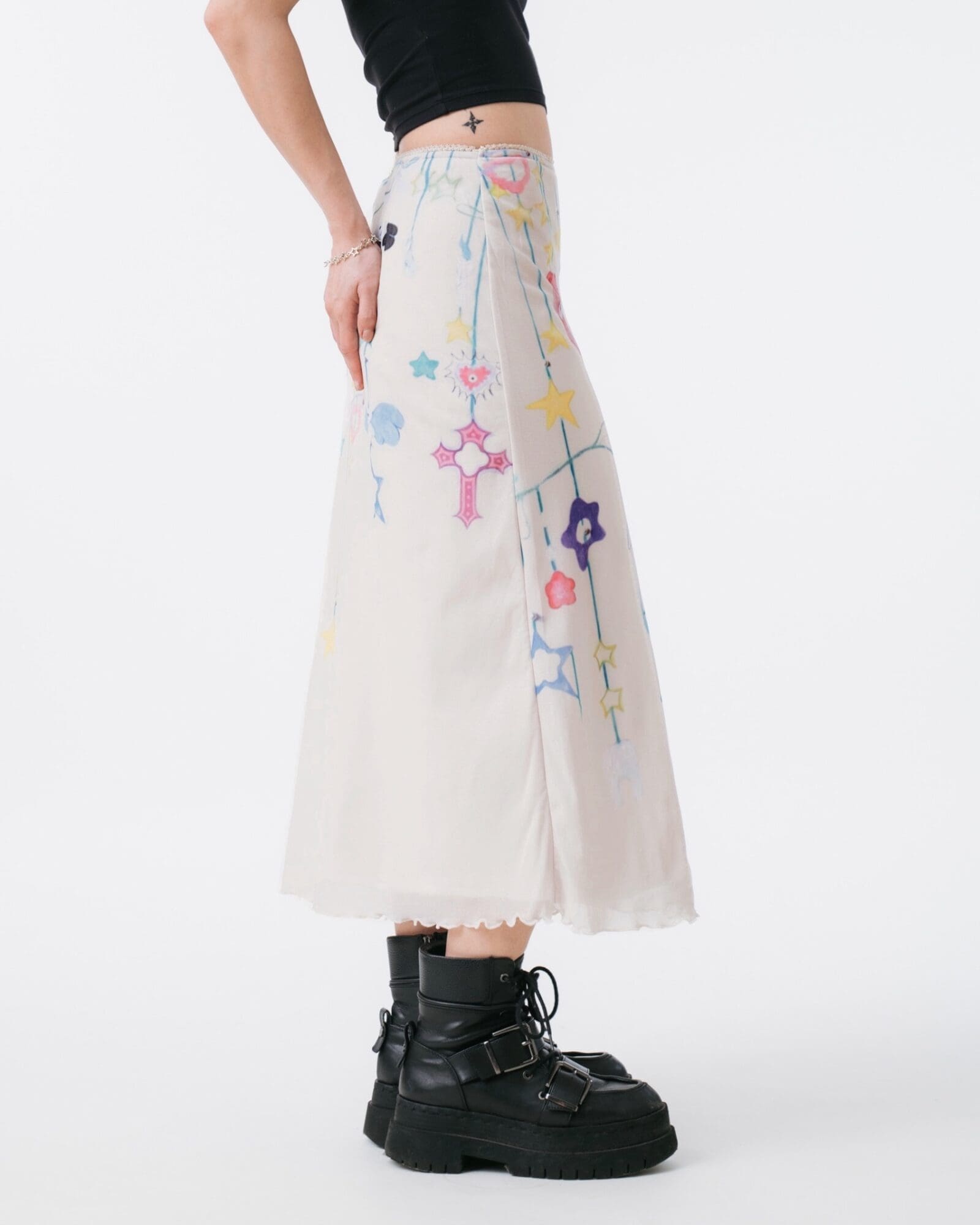 Wish Mesh Midi-Skirt – sixthdimension.shop