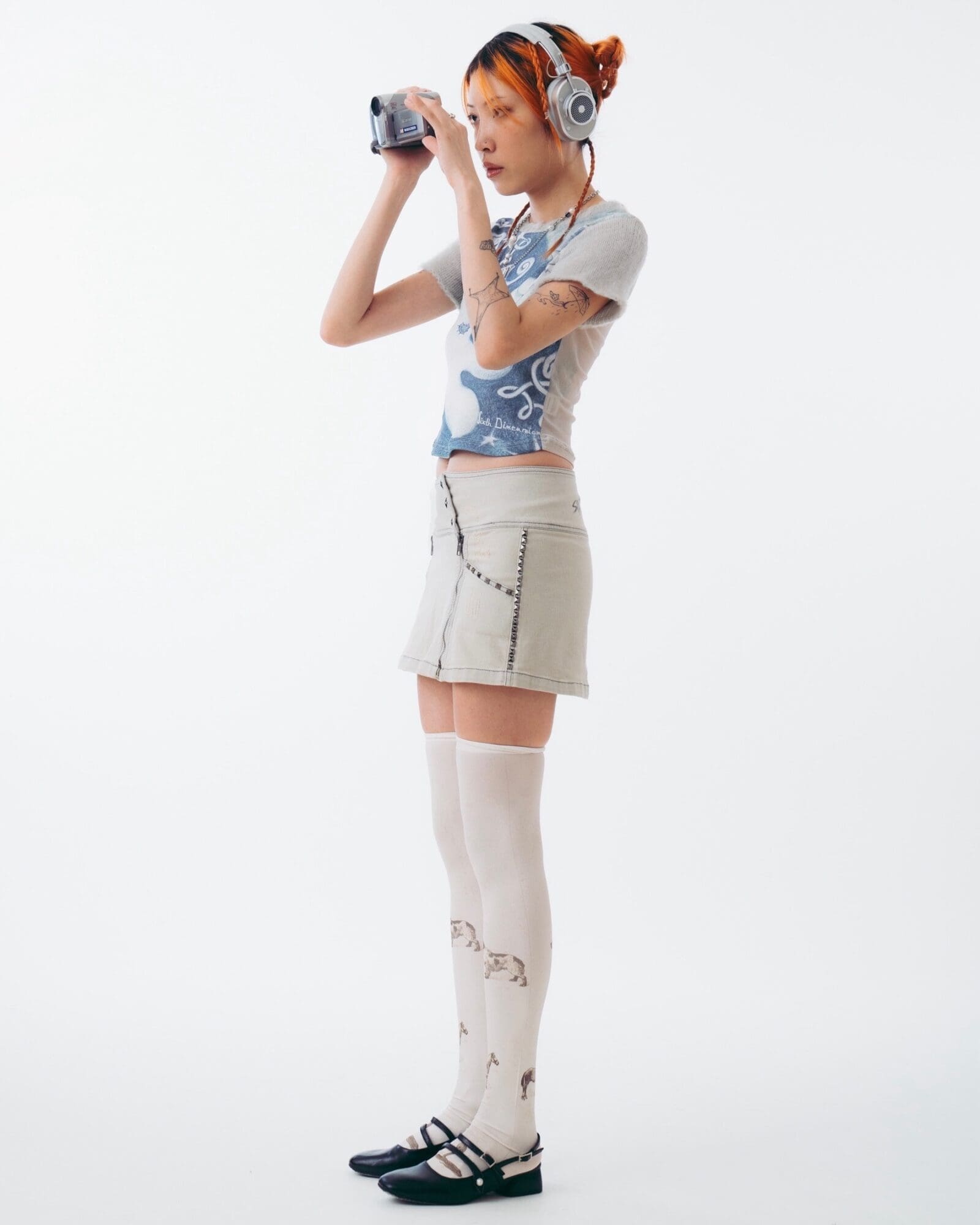 Snowflakes Mesh Tee – sixthdimension.shop