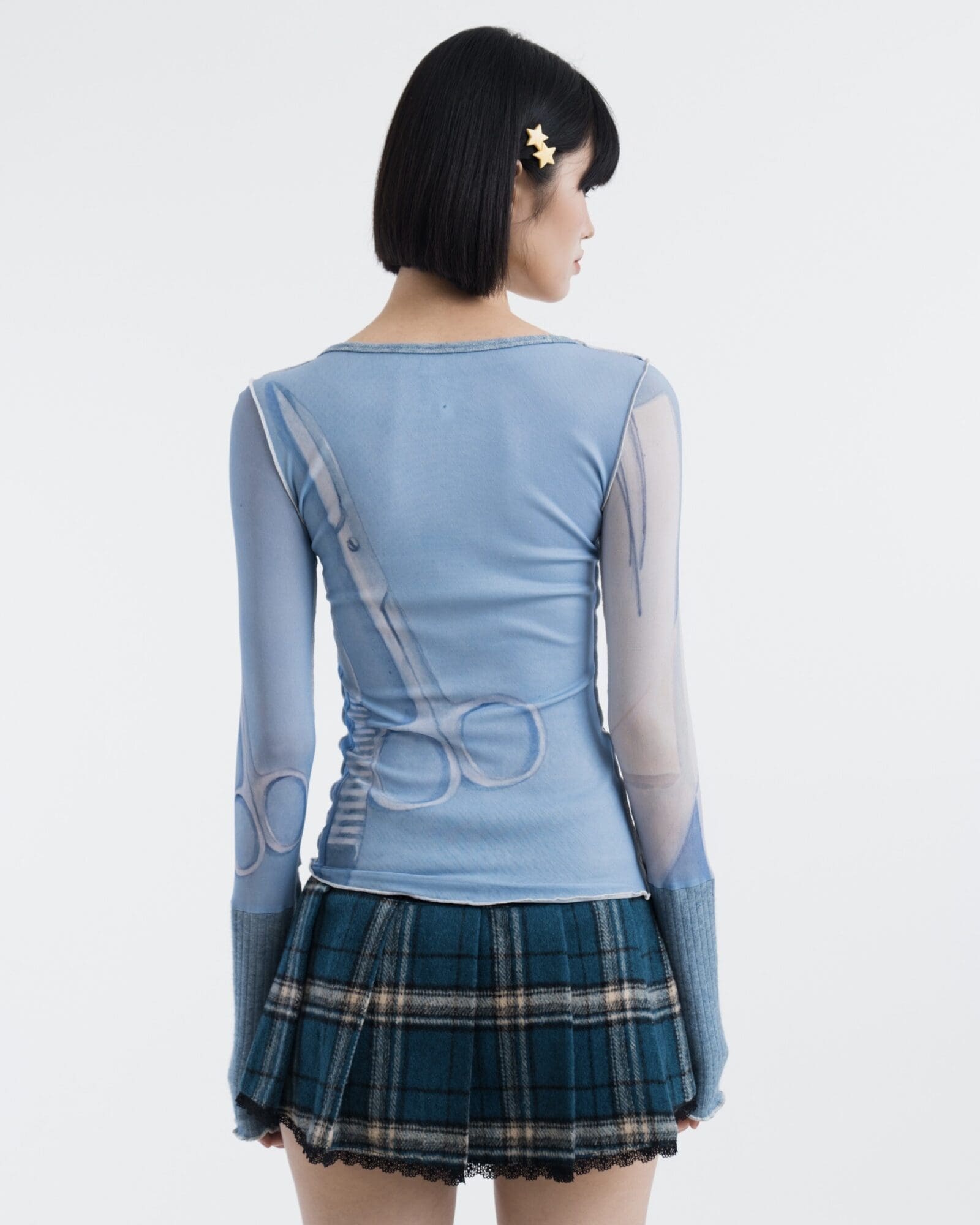 Metamorphosis Long Sleeves Mesh Top – sixthdimension.shop