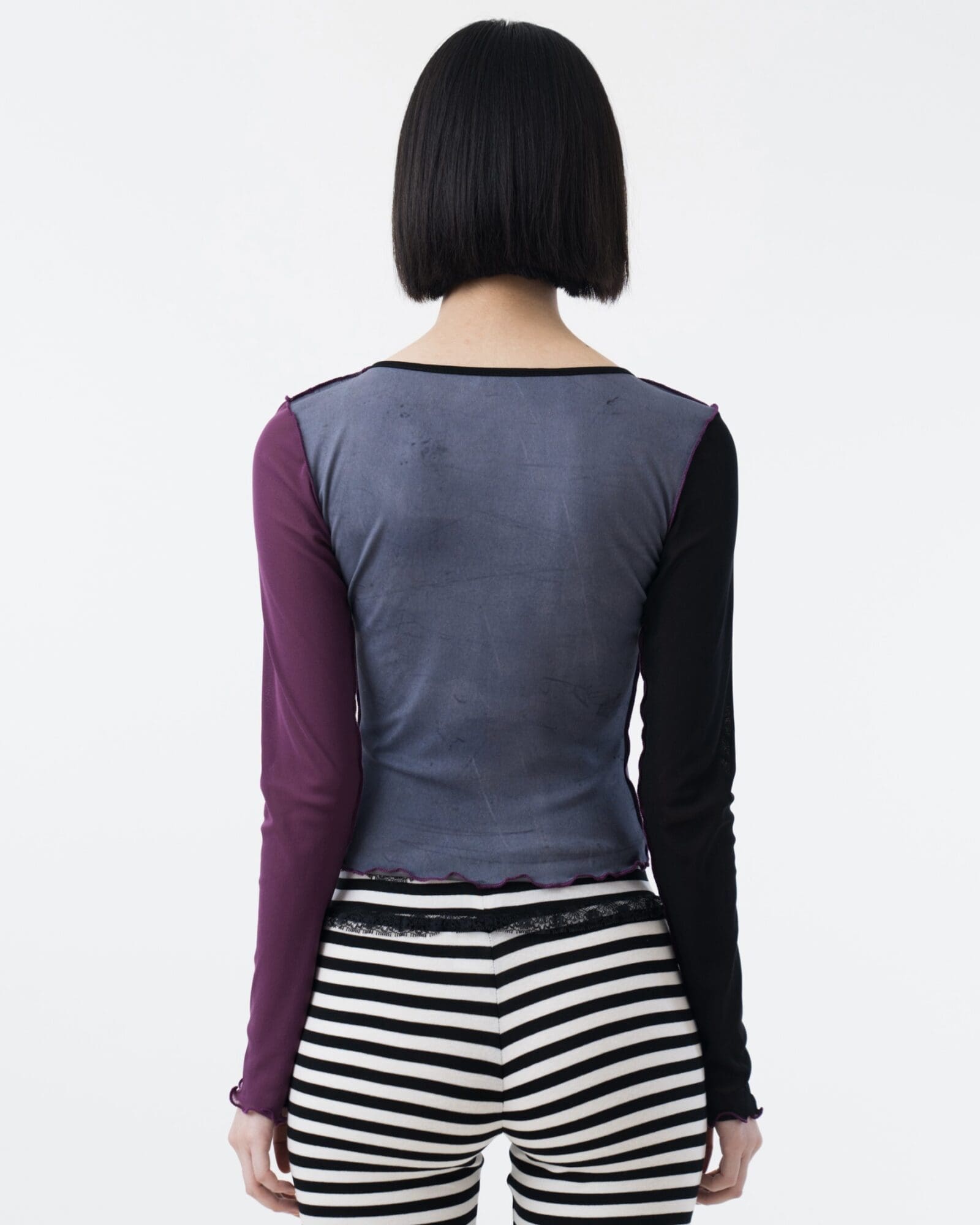 Nocturne Long Sleeves Mesh Top – sixthdimension.shop